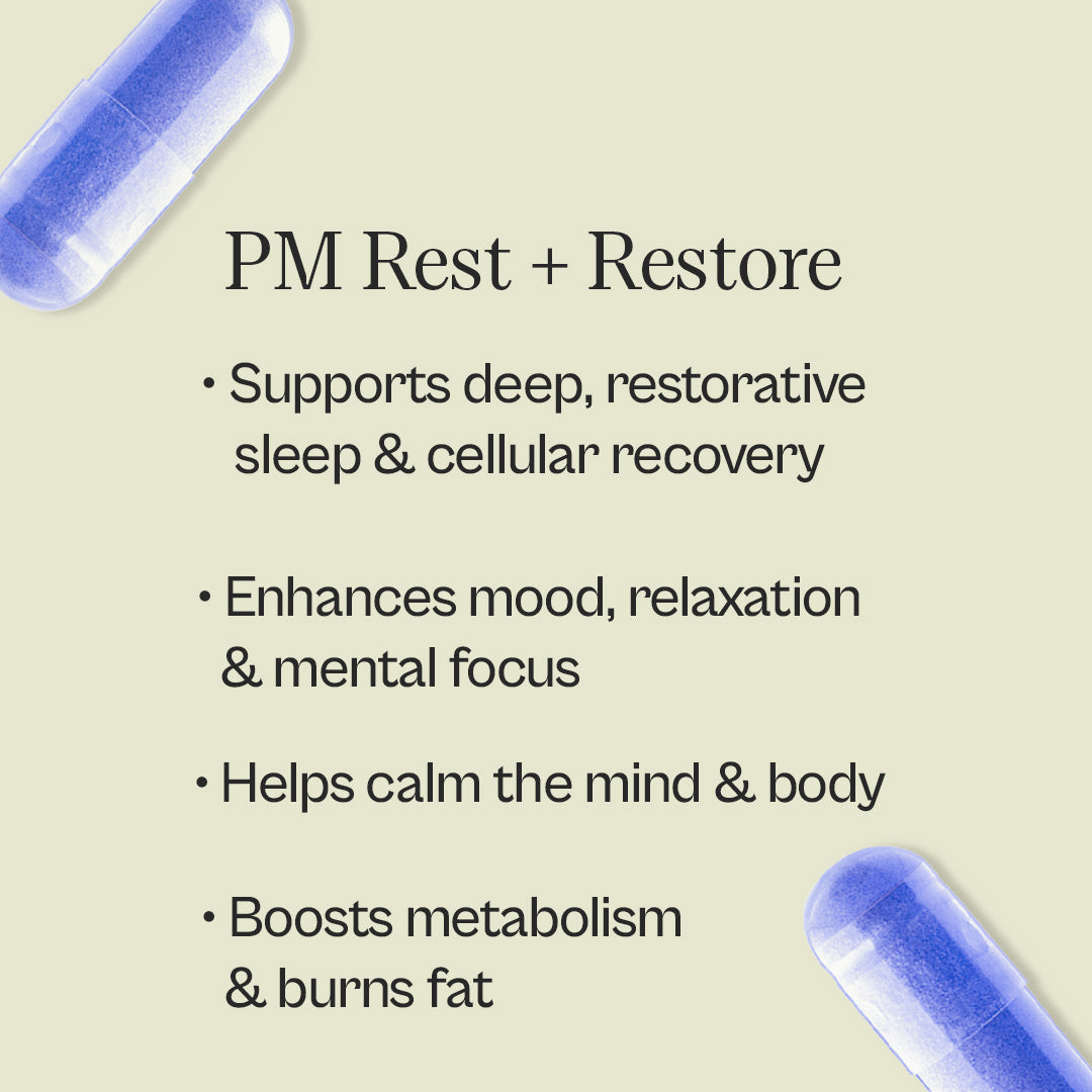 PM Rest + Restore Supplement – Agravitae Inc
